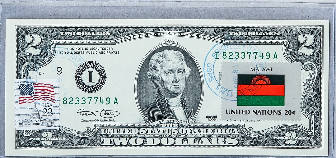 Currency Notes US *2 Dollar Bill *paper Money Gem Unc *federal Reserve ...