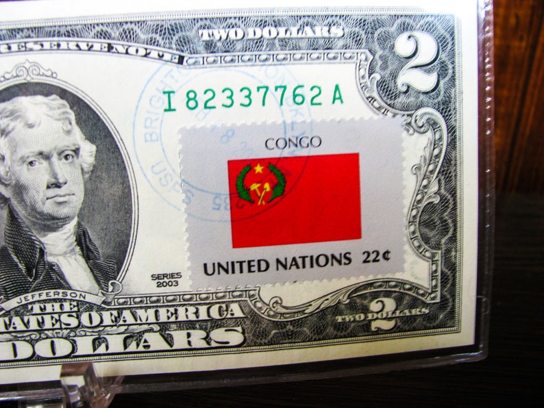 Currency Notes US 2 Dollar Bill federal Reserve Note two - Etsy