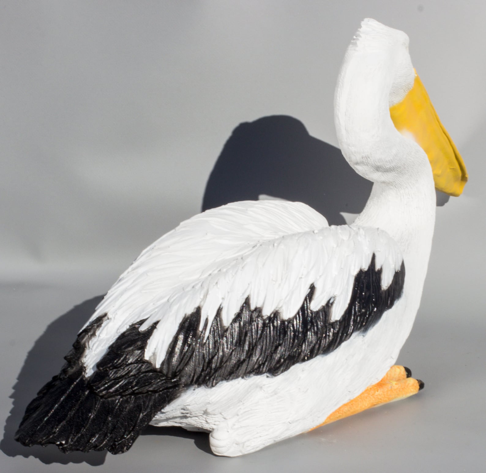 Pelican Statue *coastal Bird Sculpture *nautical Ocean Beach Garden ...