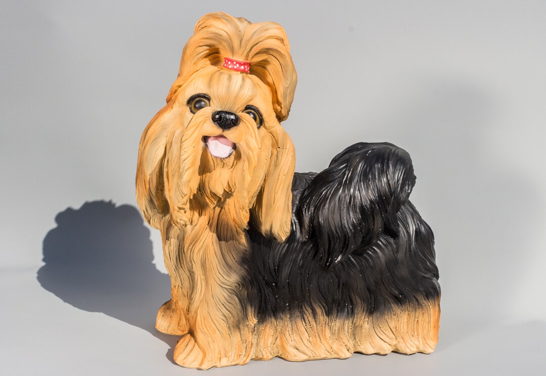 Yorkie Urn *urn for Dog Ashes *pet Cremation Urn *yorkshire Terrier ...