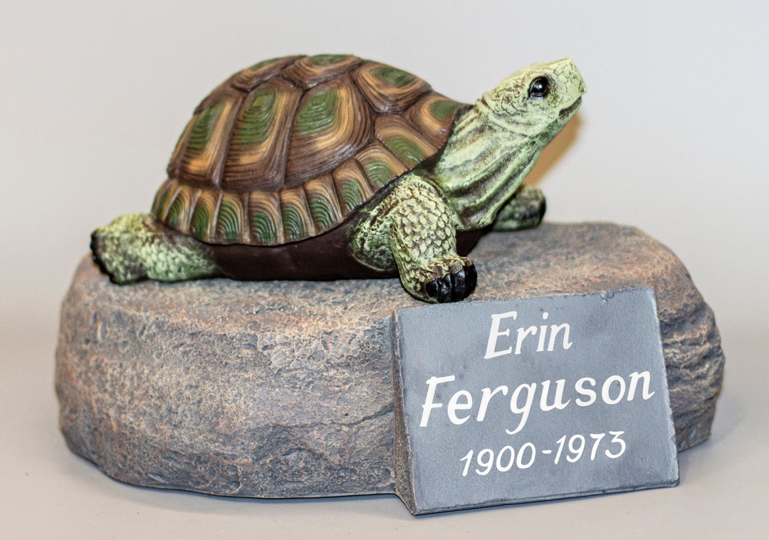 Turtle Urn for Human Ashes *unusual Cremation Memorial Statue *burial ...