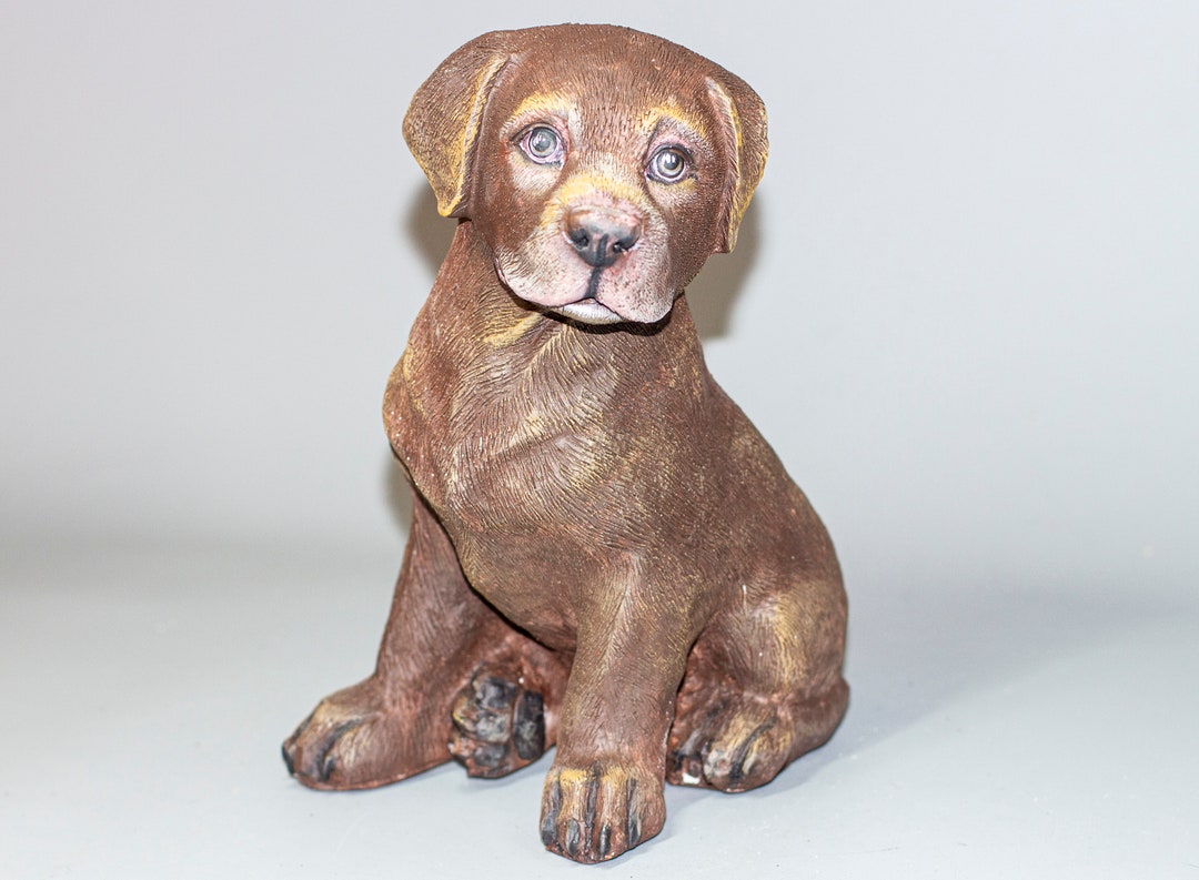 Labrador Memorial Urn Custom Paint *cremation Statue Dog Ashes *animal ...