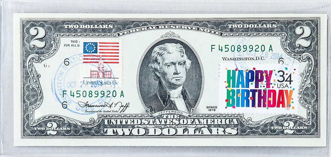 1976 Two Dollar Bill *US 2 Dollar Note *uncirculated Bill *paper Money ...