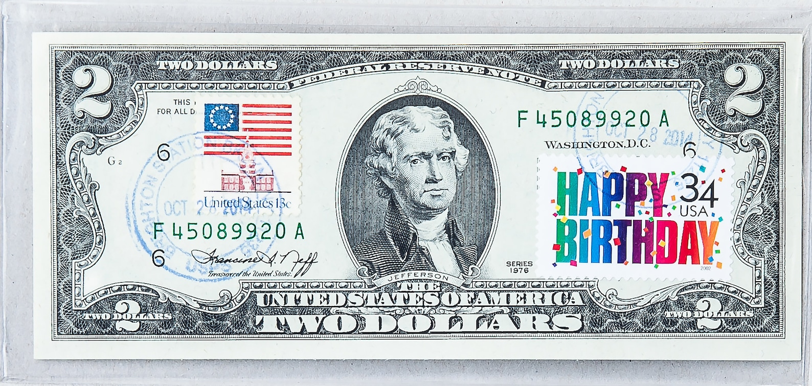 1976 Two Dollar Bill US 2 Dollar Note Uncirculated Bill Etsy 1976-two-dollar-bill-us-2-dollar-note-uncirculated-bill-etsy