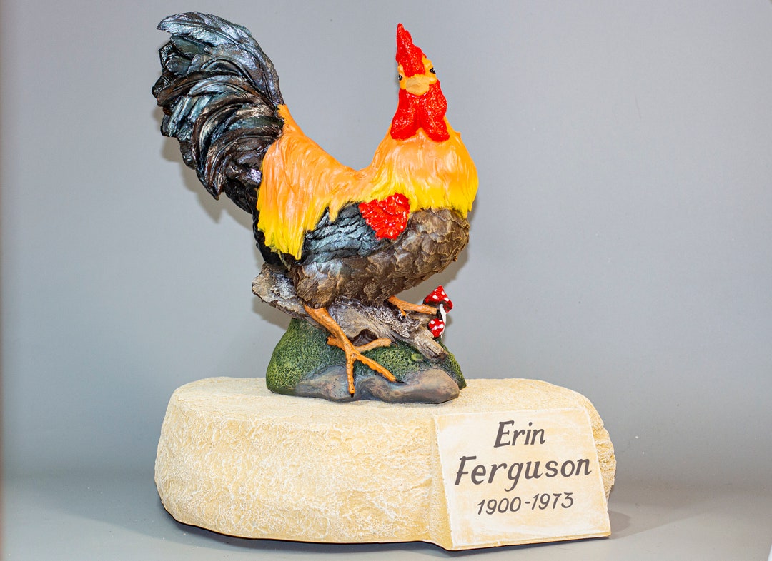 Unusual Urn Human Ashes Bird *adult Cremation Memorial Sculpture *home ...