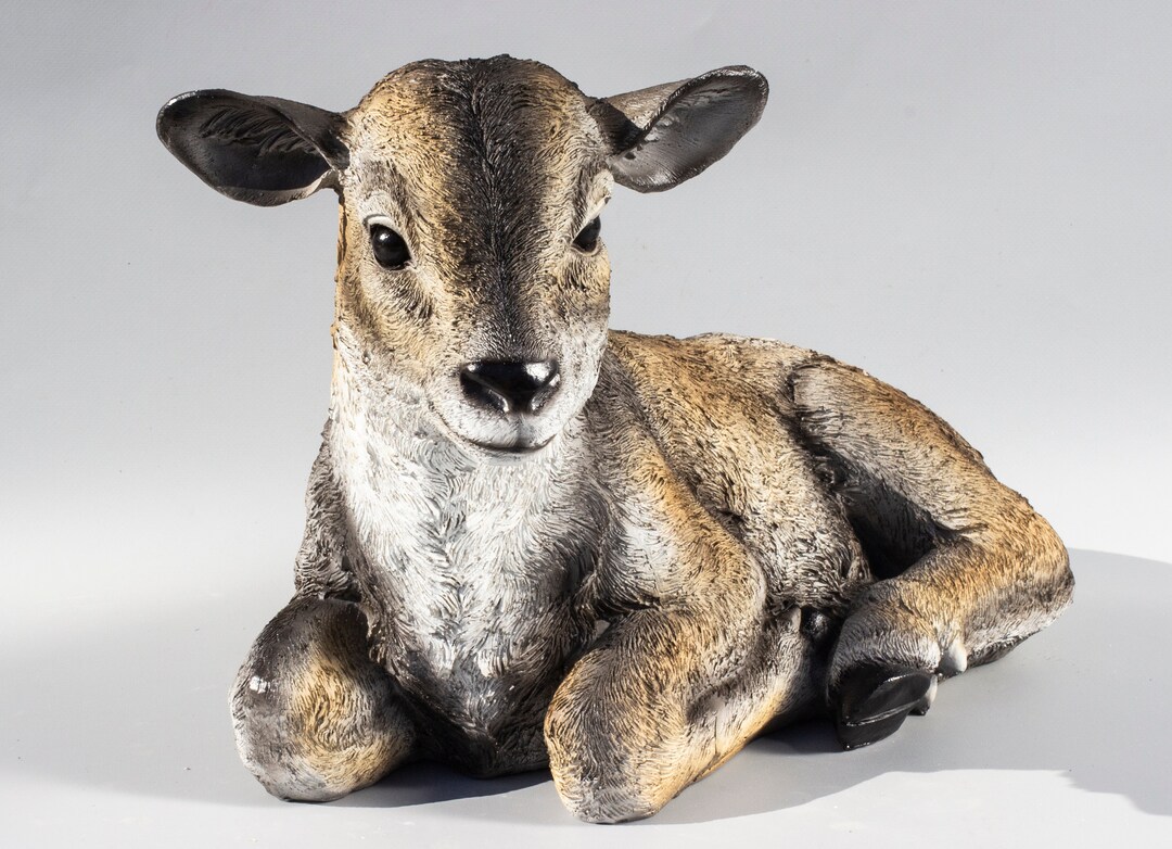 Sheep Statue goat Sculpture Outdoor farmhouse Decoration Lamb farm ...