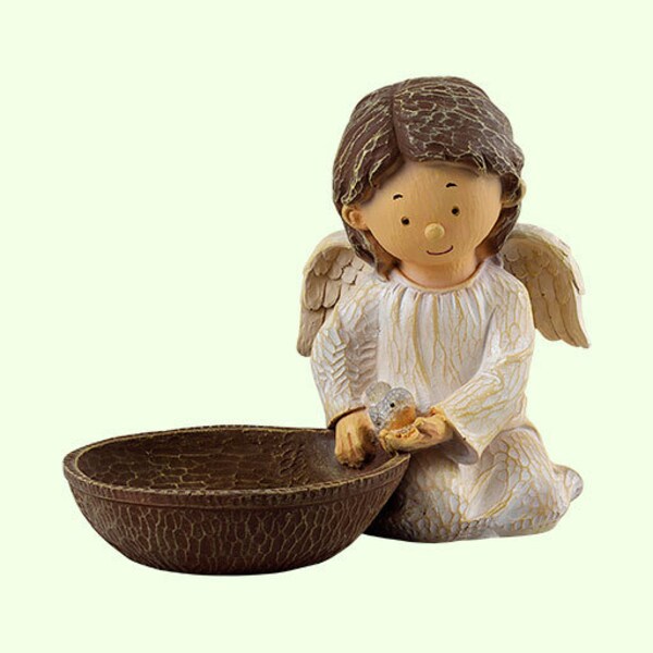 Angel Bird Feeder Statue - Etsy