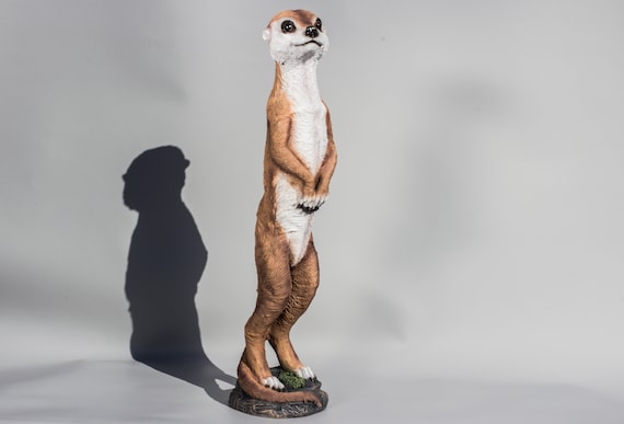 Meerkat Statue Wildlife Sculpture Outdoor Garden Ornament | Etsy
