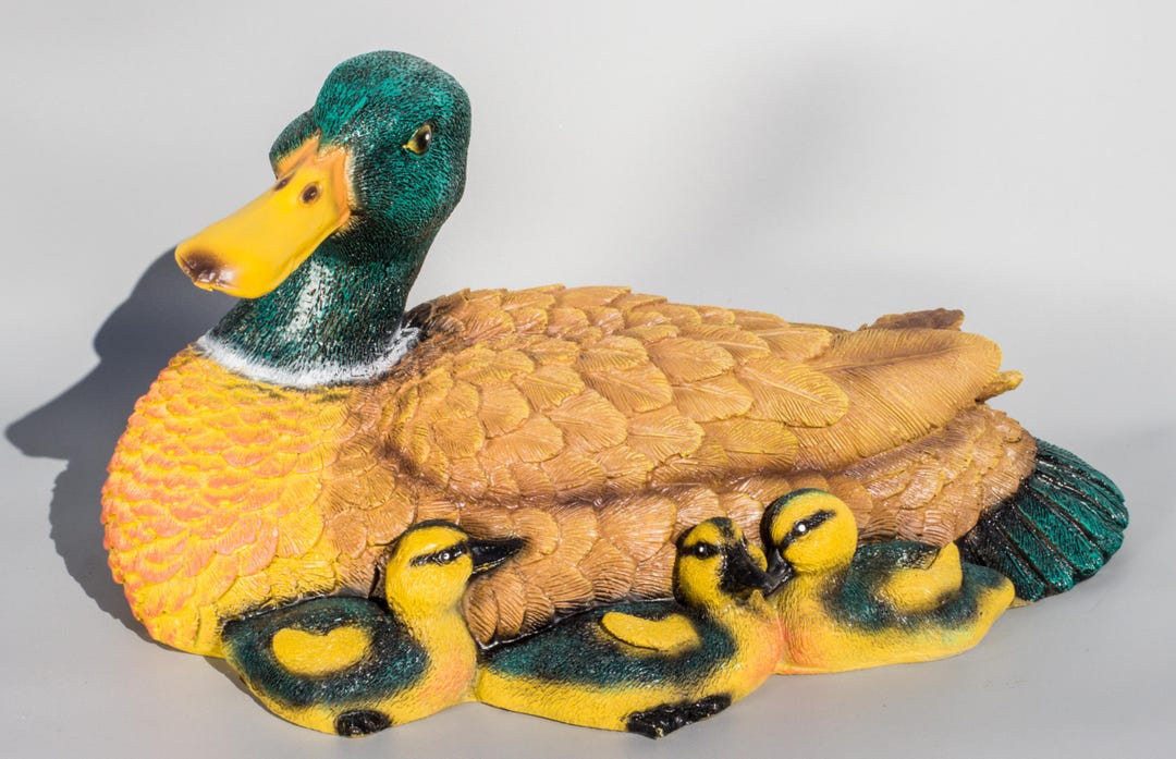 Duck Piggy Bank Large *bird Coin Box Adult *unusual Money Holder Box ...