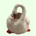 Swan White Planter home Plant Stand decorative Garden Pot flowerpot ...