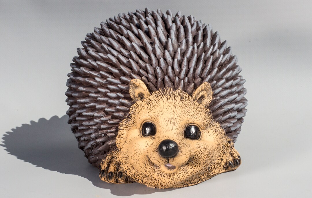 Hedgehog Statue *wildlife Sculpture *forest Animal Figurine *outdoor ...