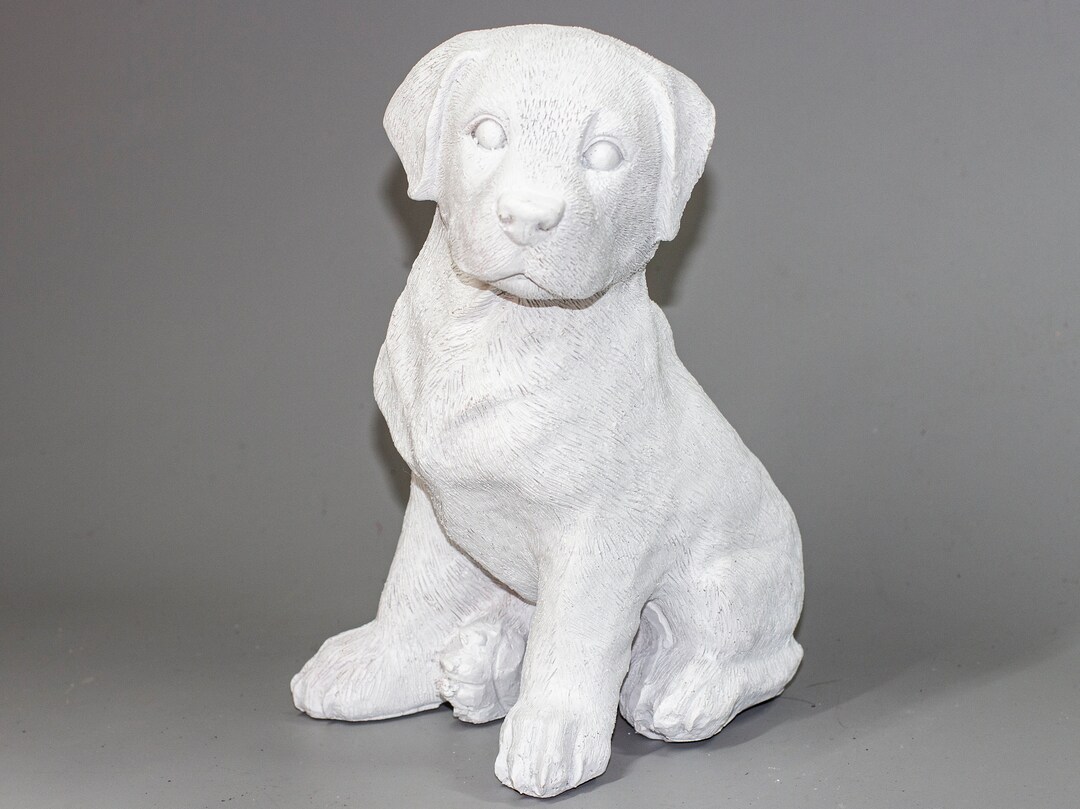 Dog Statue Unpainted *rottweiler Memorial Ready to Paint *garden ...