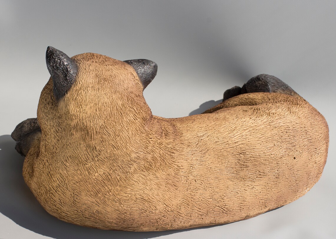 Siamese Cat Urn *cremation Statue Pet Ashes *decorative Keepsake ...