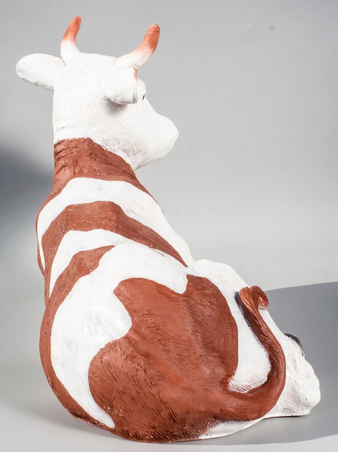 Cow Sculpture farm Animal Statue farmhouse Figurines cattle - Etsy