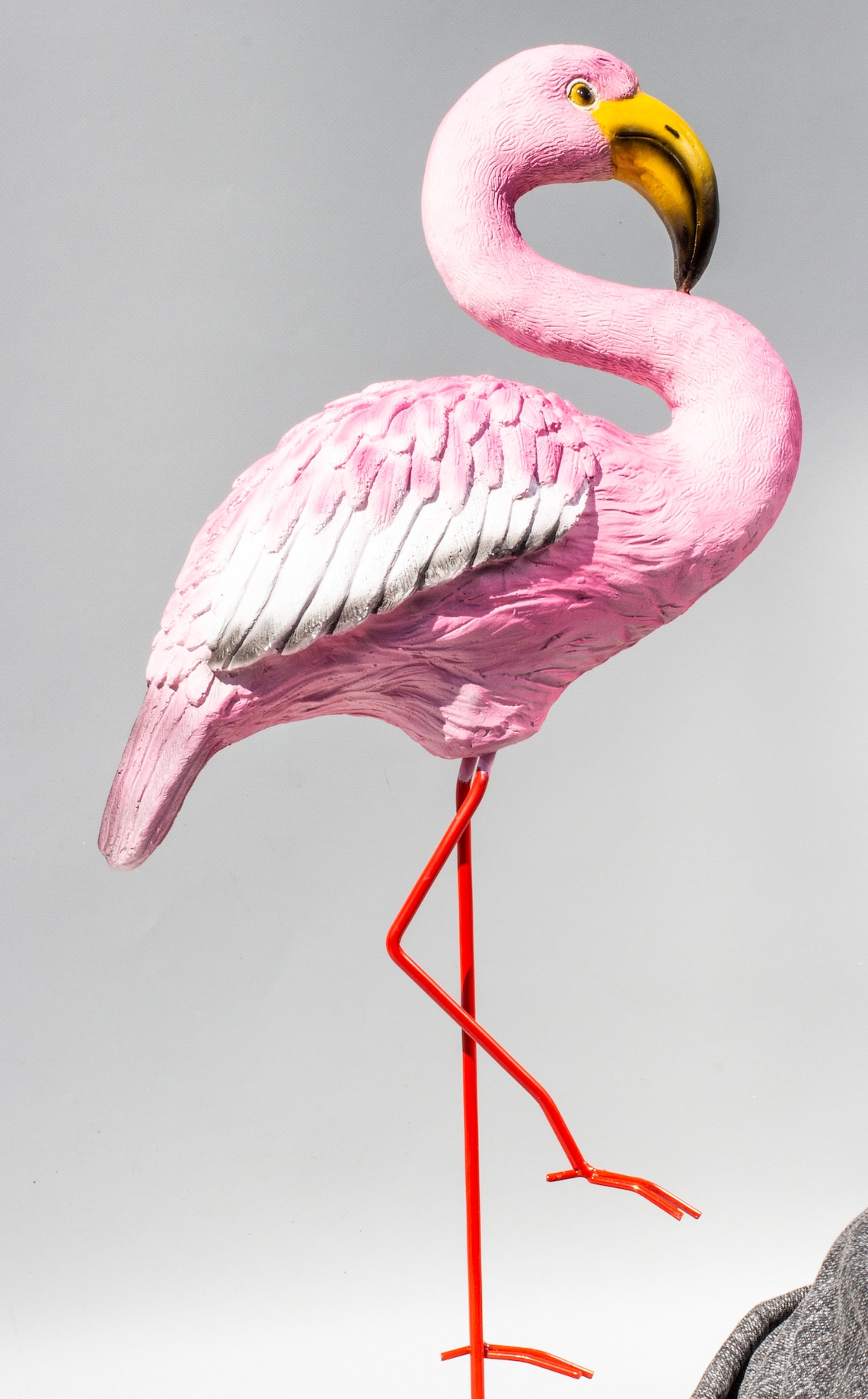 Flamingo Sculpture wildlife Statue garden Decor Bird - Etsy