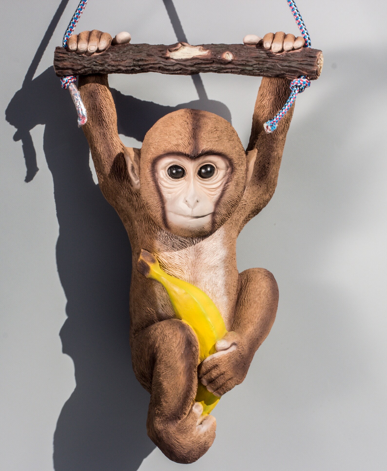 Hanging Monkey chimpanzee Statue tree Branch Decorations | Etsy