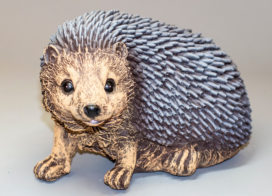 Large Garden Hedgehog *wildlife Statue Outdoor *forest Animal ...
