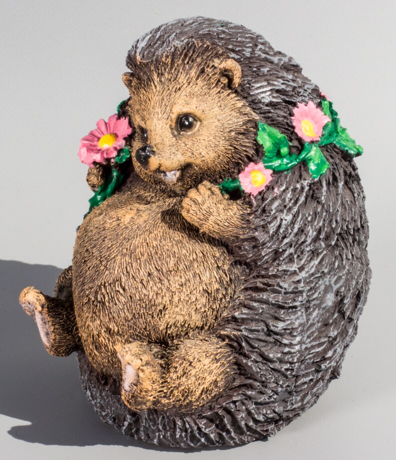 Hedgehog Figure garden Statue Animal wildlife Sculpture - Etsy