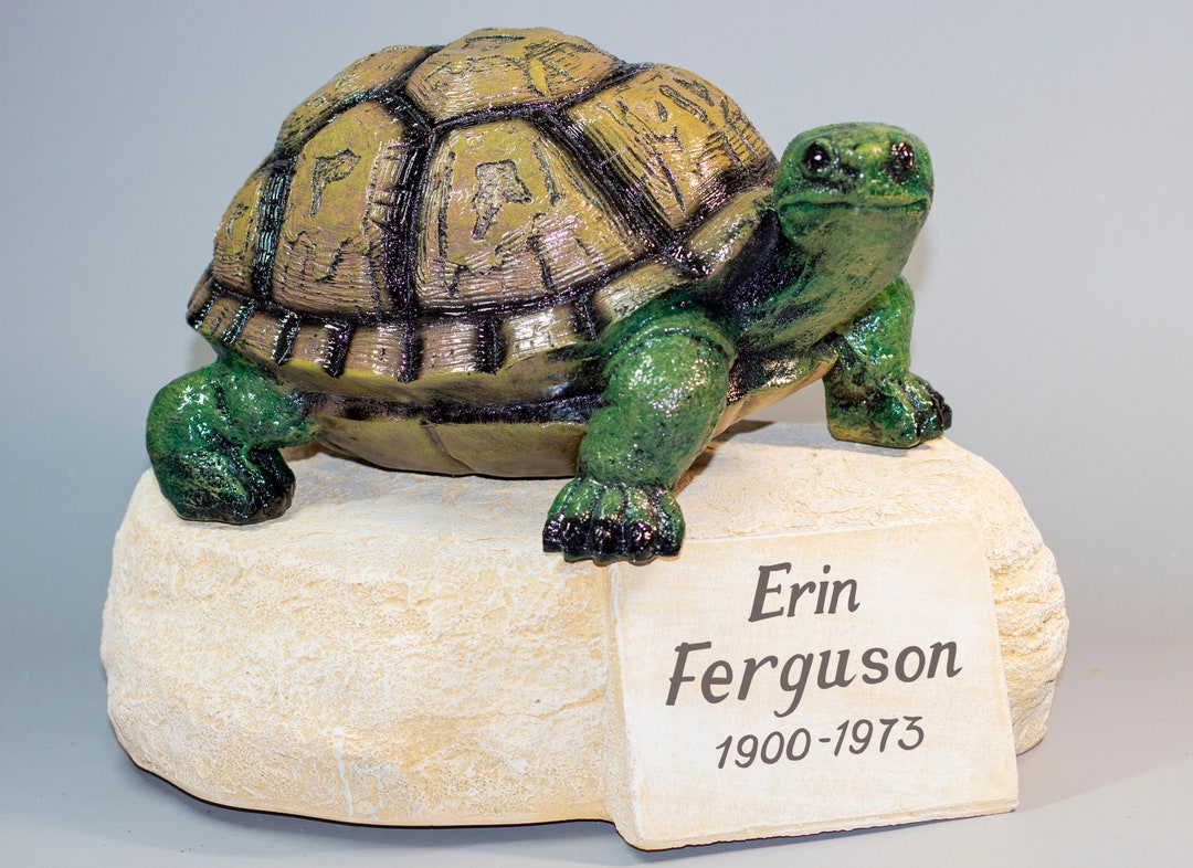 Cremation Urn Adult Human Ashes Holder *home Memorial Statue Turtle ...