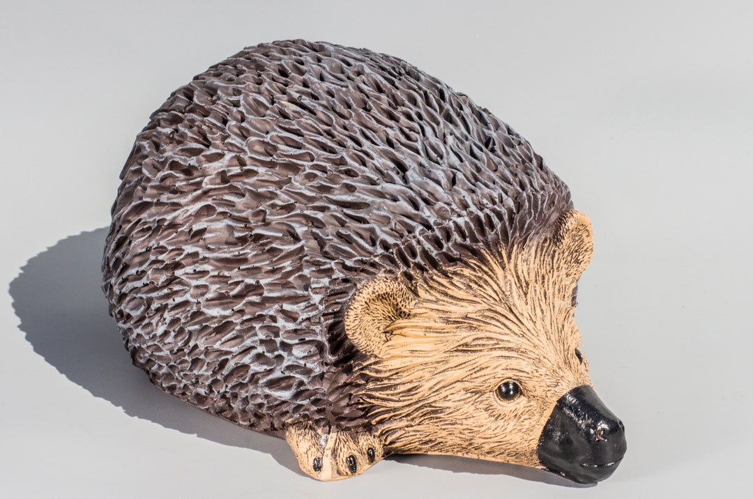 Garden Hedgehog *forest Animal Statue *wildlife Sculpture Outdoor ...