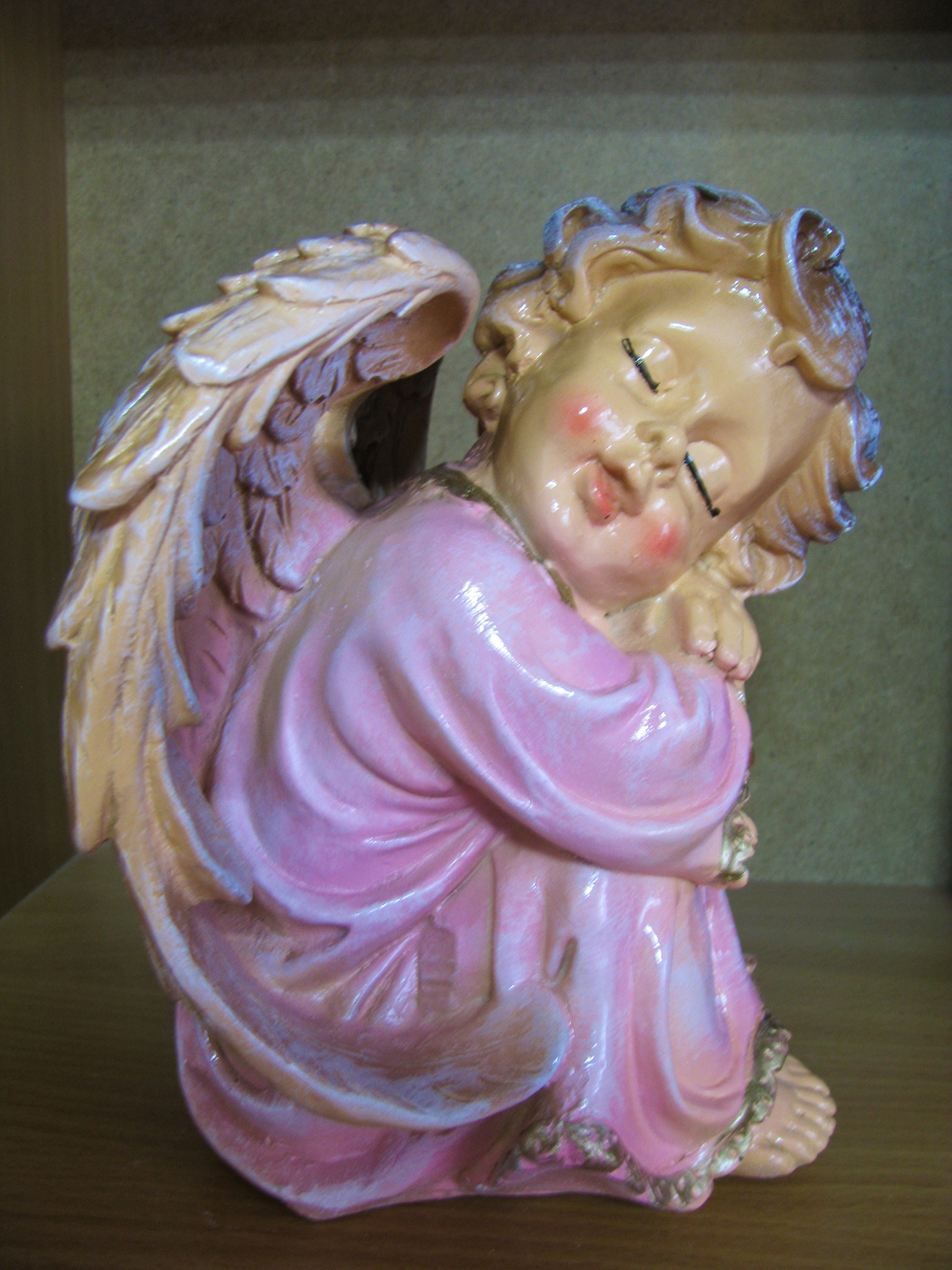 Angel Statue Garden statuary Religious angel Sleeping - Etsy