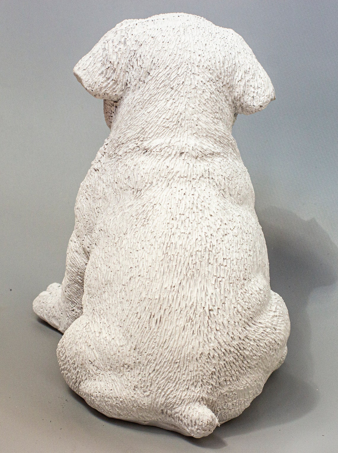 Labrador Statue Unpainted *dog Memorial Ready to Paint *garden ...