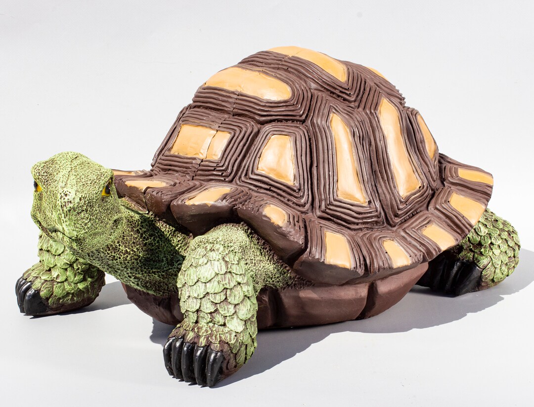 Large Turtle Statue pet Memorial tortoise Grave Figure wildlife ...