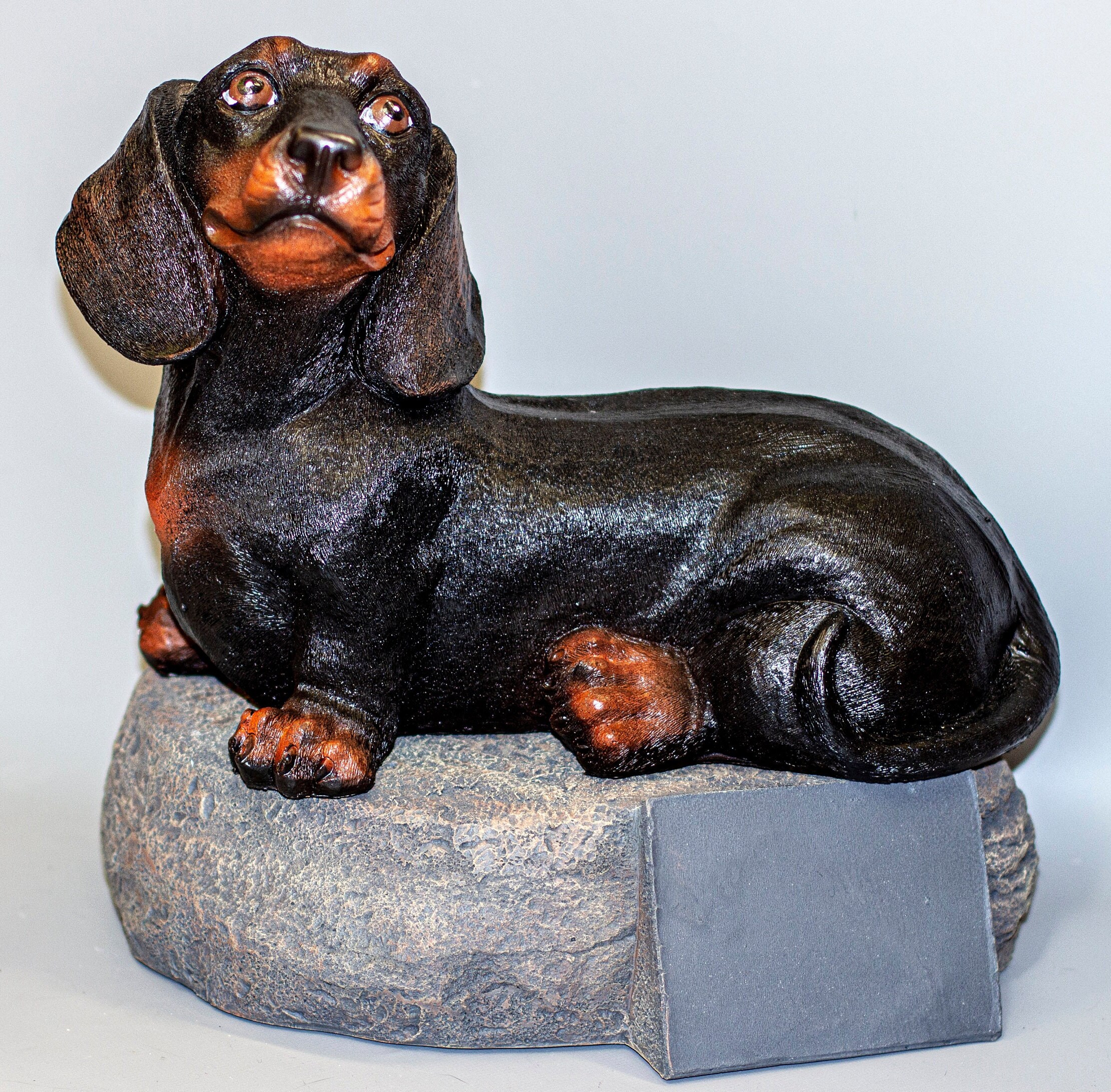 Dachshund Urn *cremation Statue Pet Ashes Holder *dog Memorial ...