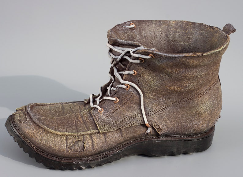 Flower Pot Sculpture boot Planter garden Statue Shoe | Etsy