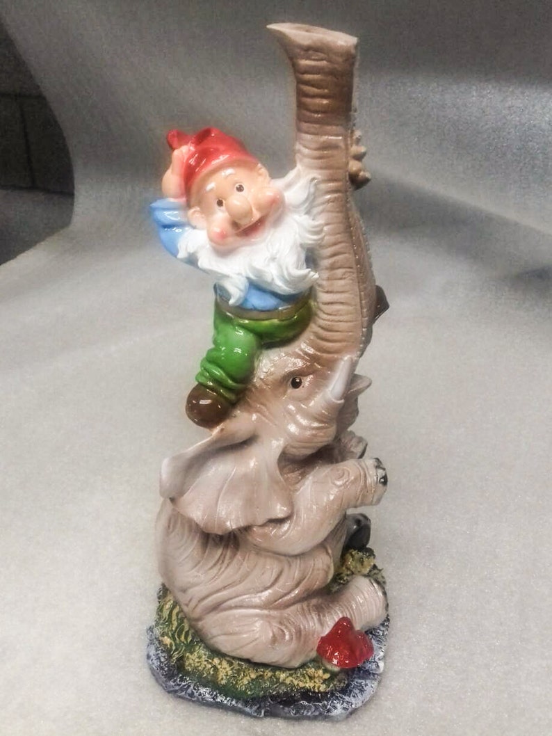 Large Statue Garden gnome Decor Outdoor figurine Dwarf | Etsy