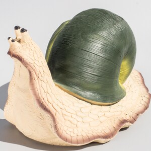 Snail Statue *garden Figure Animal *wildlife Sculpture *large Ornament ...
