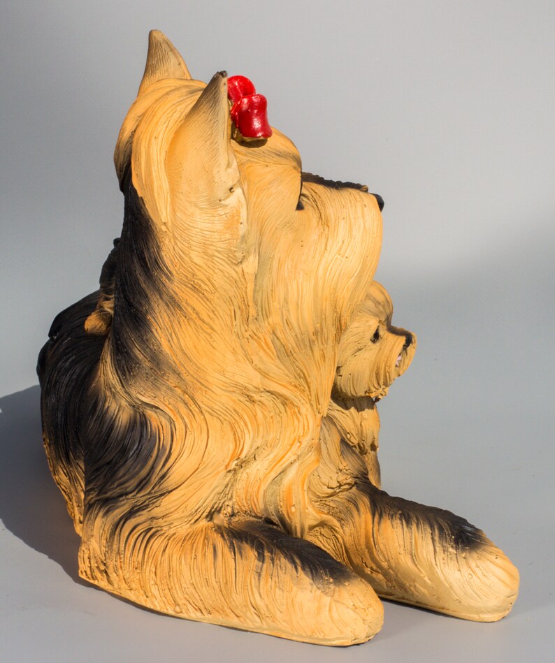 Yorkshire Terrier Urn cremation Urn Pets yorkie Statue urn - Etsy