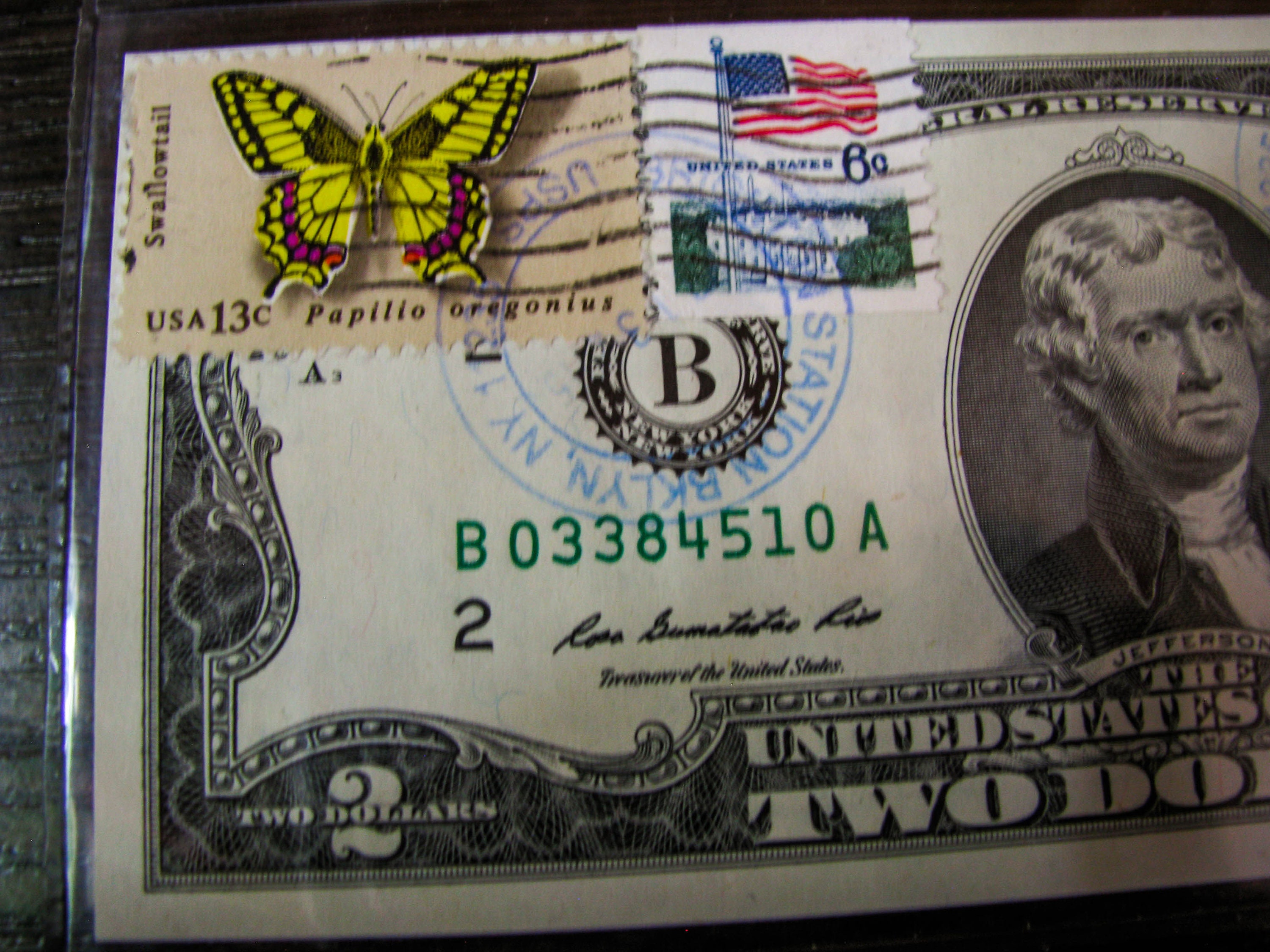 Two Dollar Stamp paper Money US 2 Dollar Bills federal - Etsy