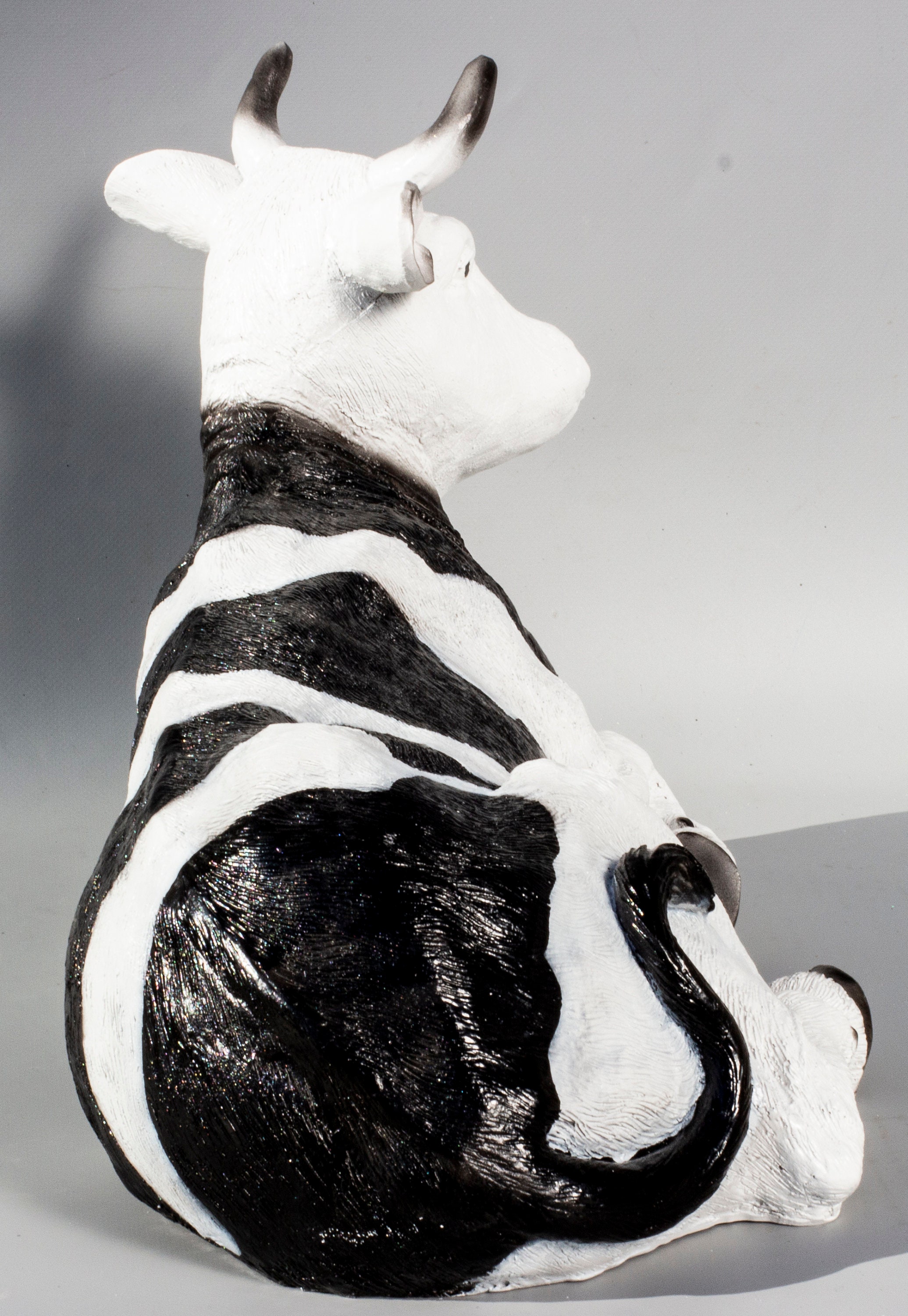 Cow Sculpture Memorial *farm Animal Statue *farmhouse Figurine Large ...