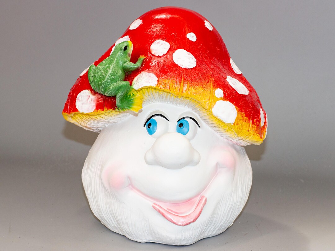 Mushroom Piggy Bank *unique Coin Bank *money Cash Storage Box Statue ...