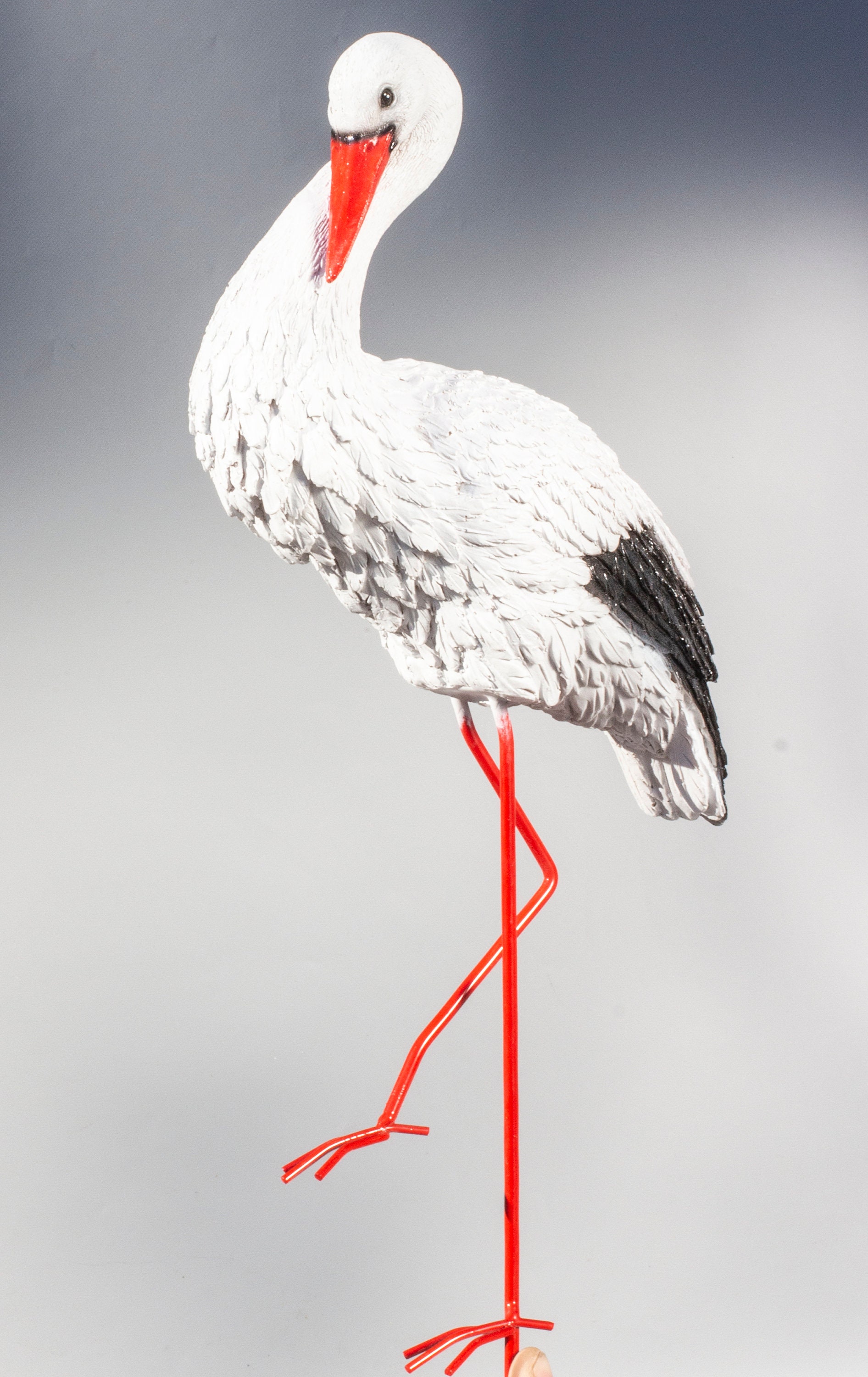 Stork Figure Garden Sculpture Bird Wildlife Statue Outdoor | Etsy