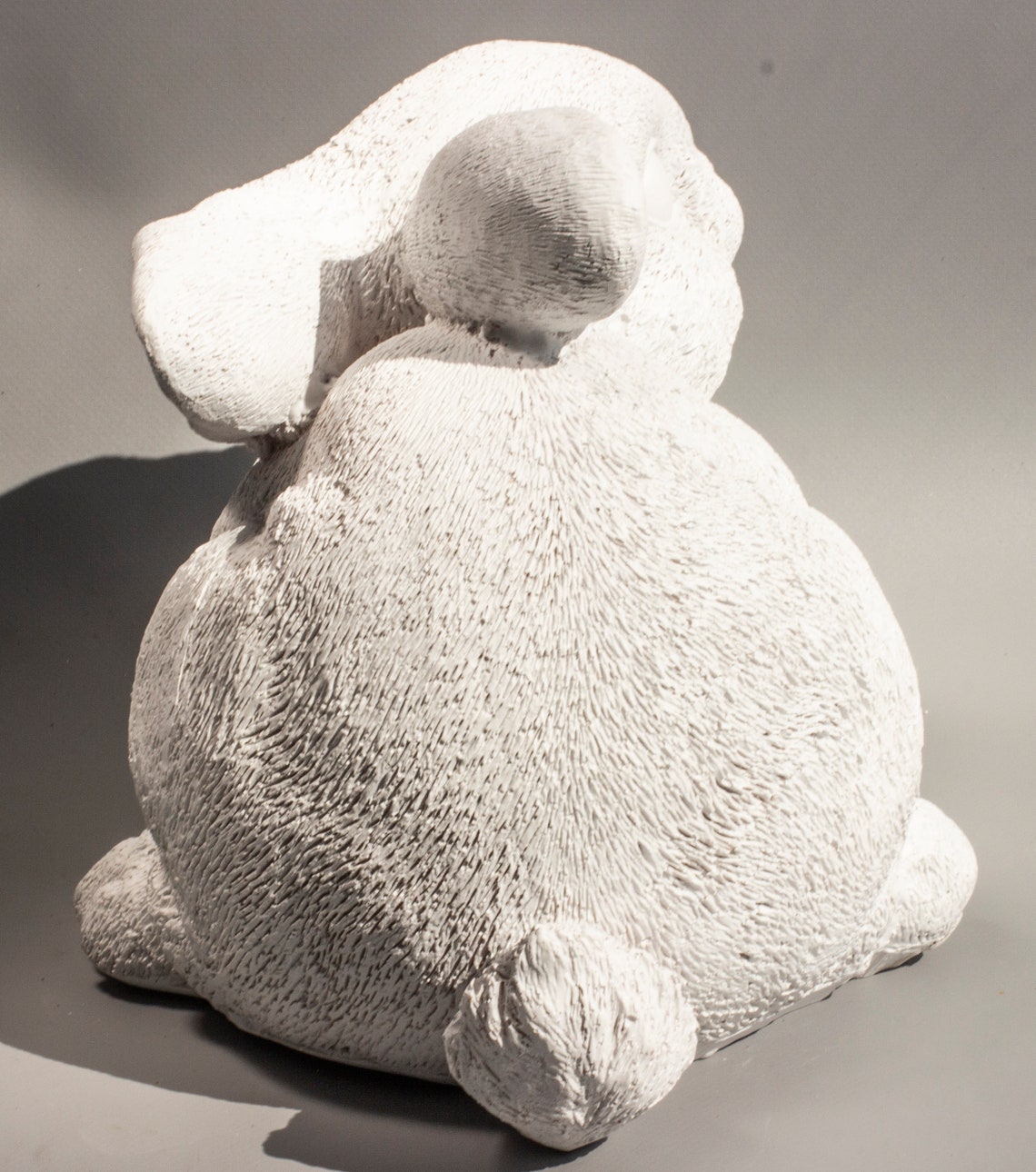 Rabbit Statue Unpainted pet Memorial Ready to Paint garden | Etsy