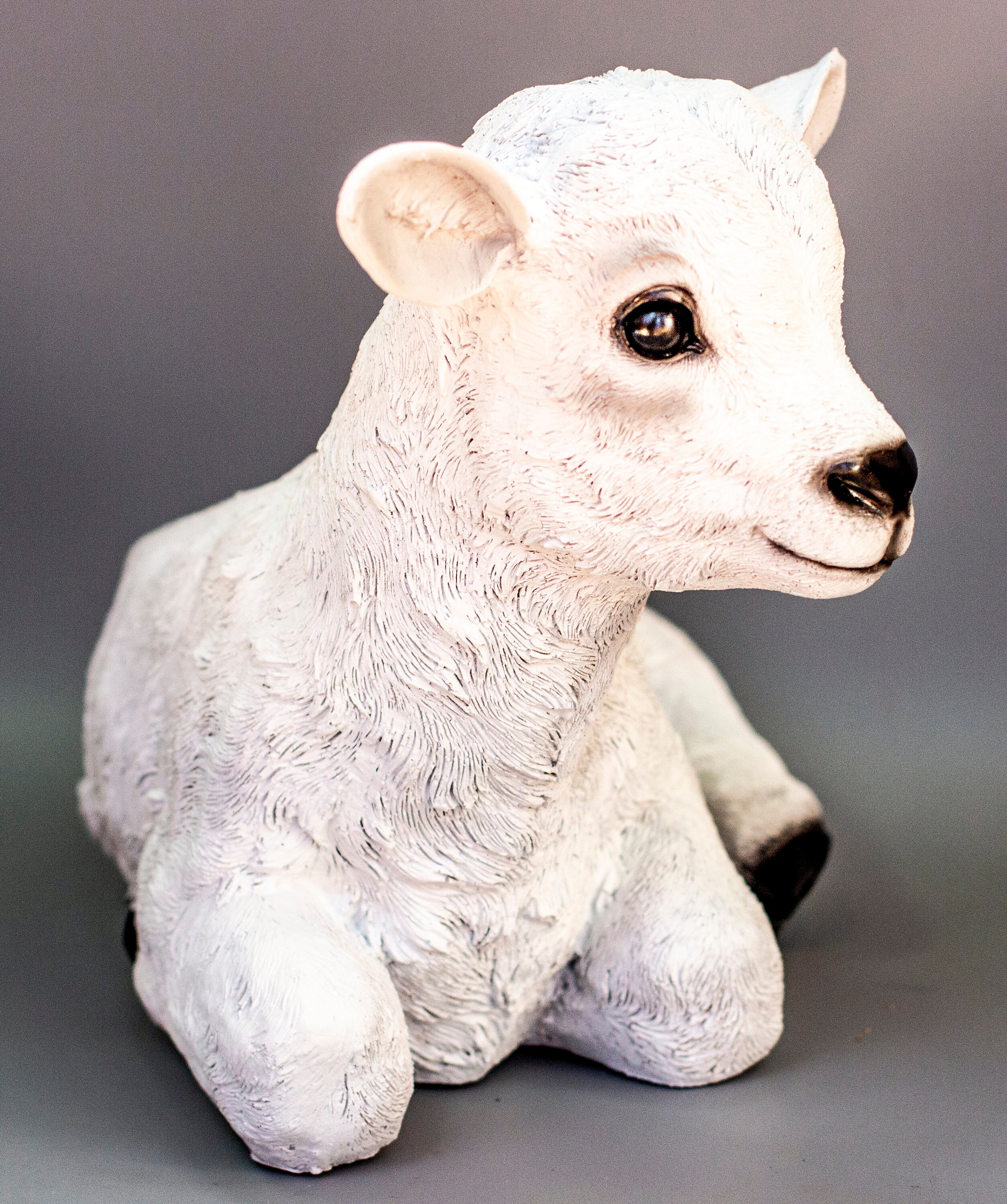 Sheep Garden Statue *large Sculpture Outdoor *christmas Decor Lamb ...