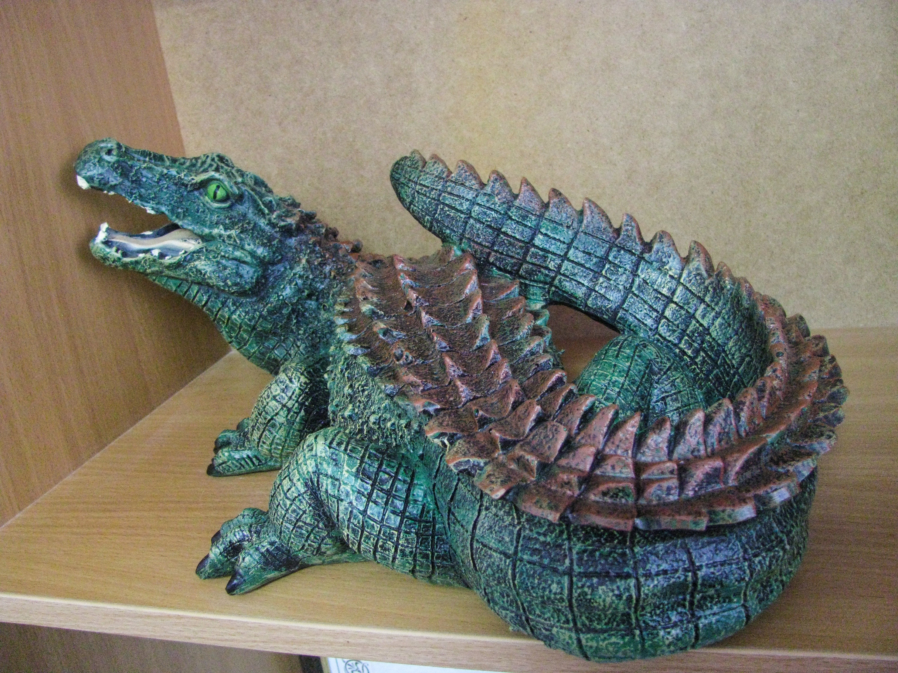Crocodile Statue african Animal Sculpture reptile Lawn Decor | Etsy