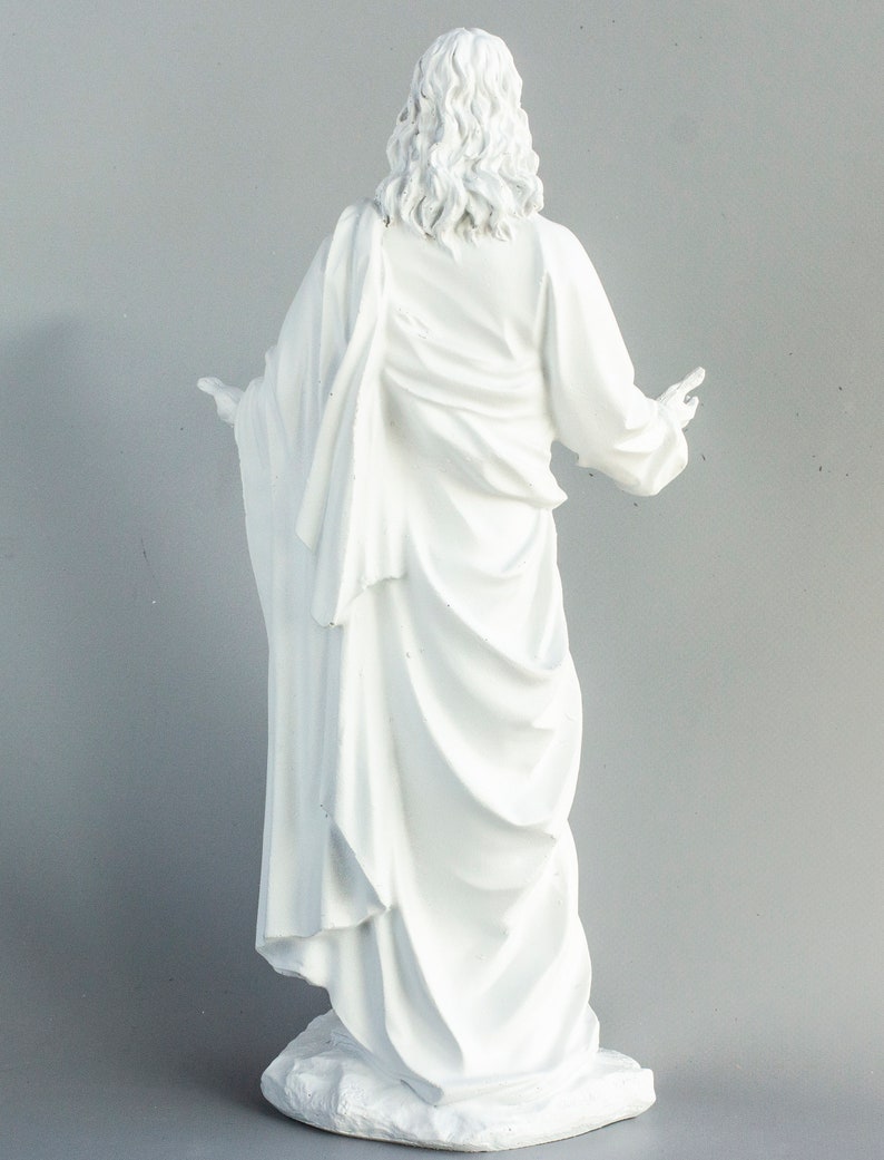 Holy Father Statue *jesus Christ Figurine White *christian Sculpture ...