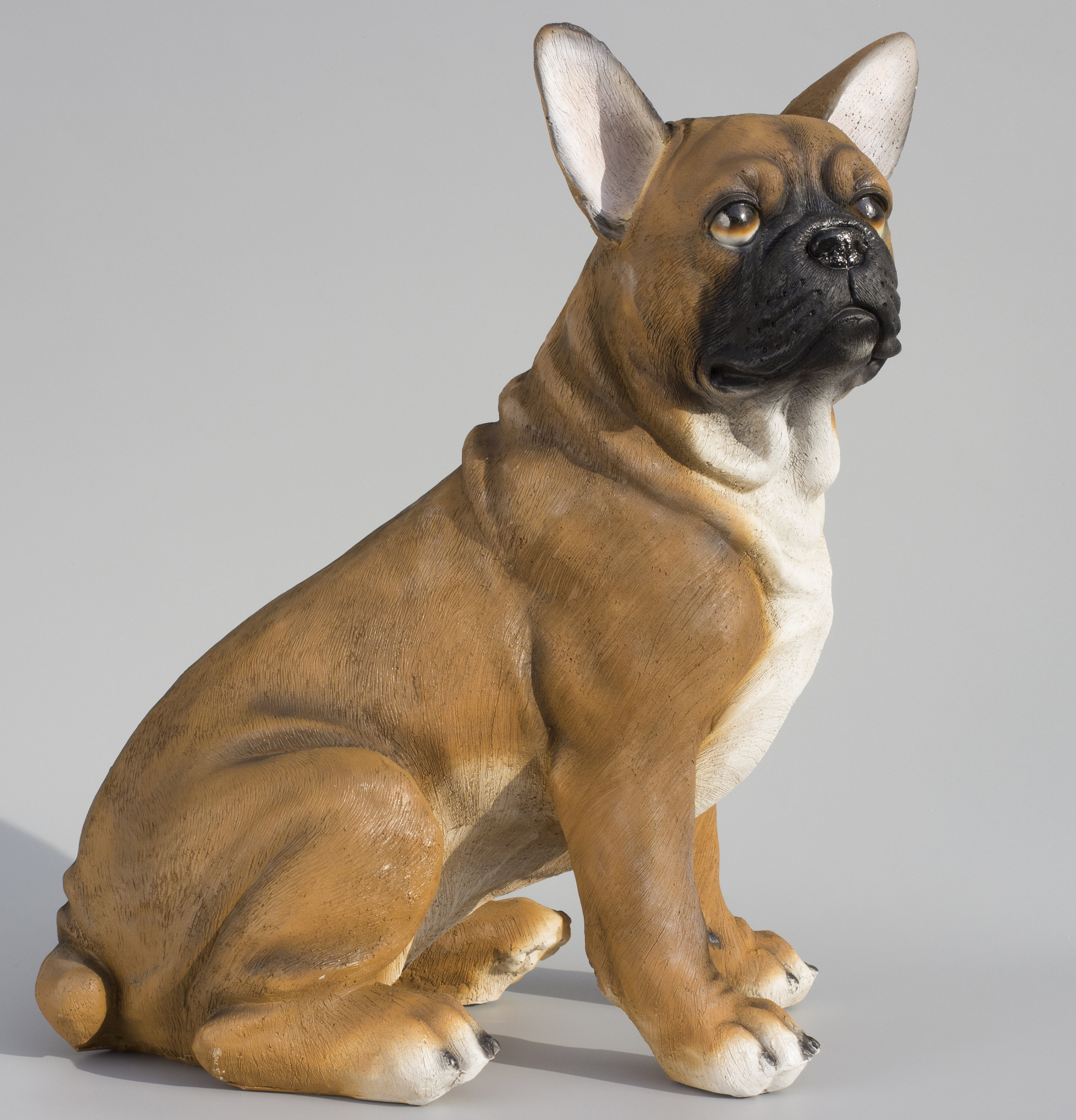 French Bulldog Urn *pet Memorial Statue *cremation Casket Dog Ashes ...