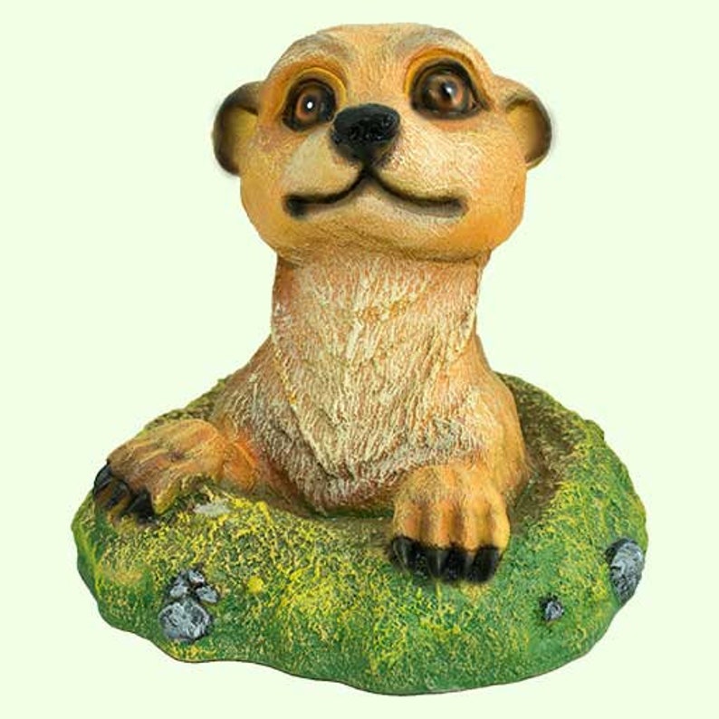 Wildlife Sculpture meerkat Figurine african Animal Statue - Etsy