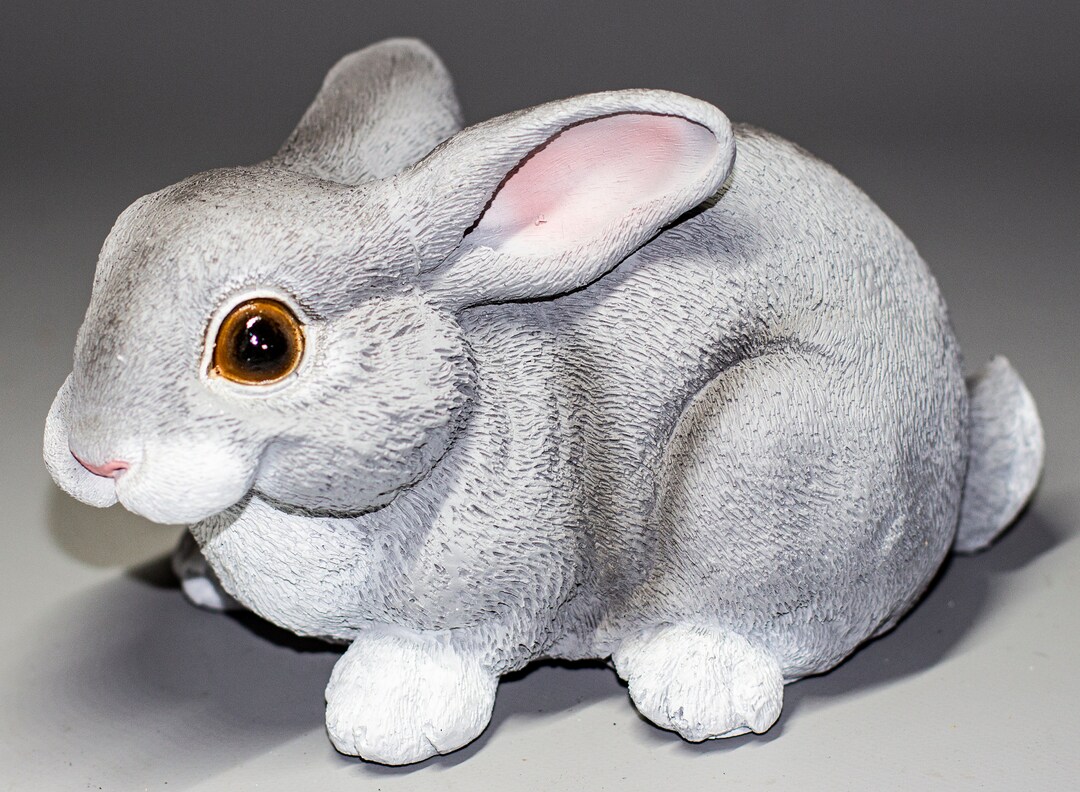 Rabbit Urn *cremation Urn Pet Ashes *bunny Memorial *keepsake Figurine ...