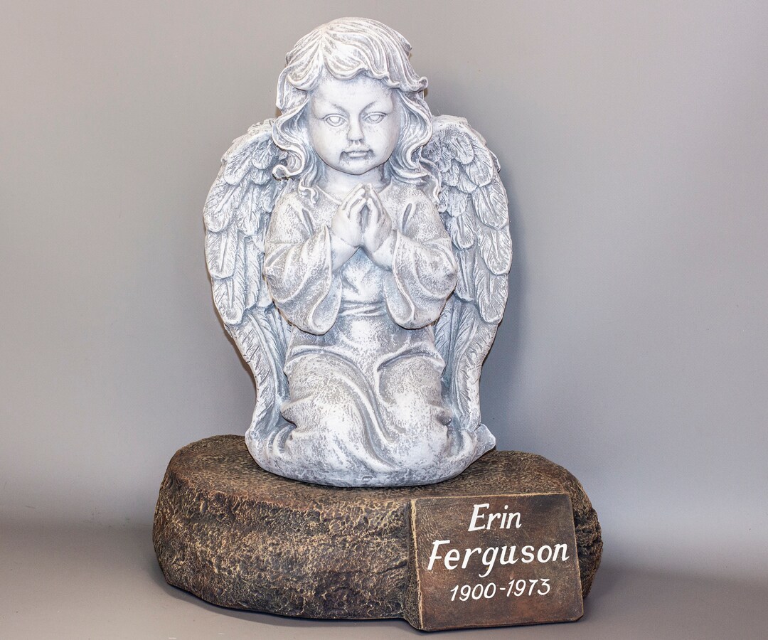 Angel Urn for Ashes *human Cremation Memorial *unusual Burial Artistic ...