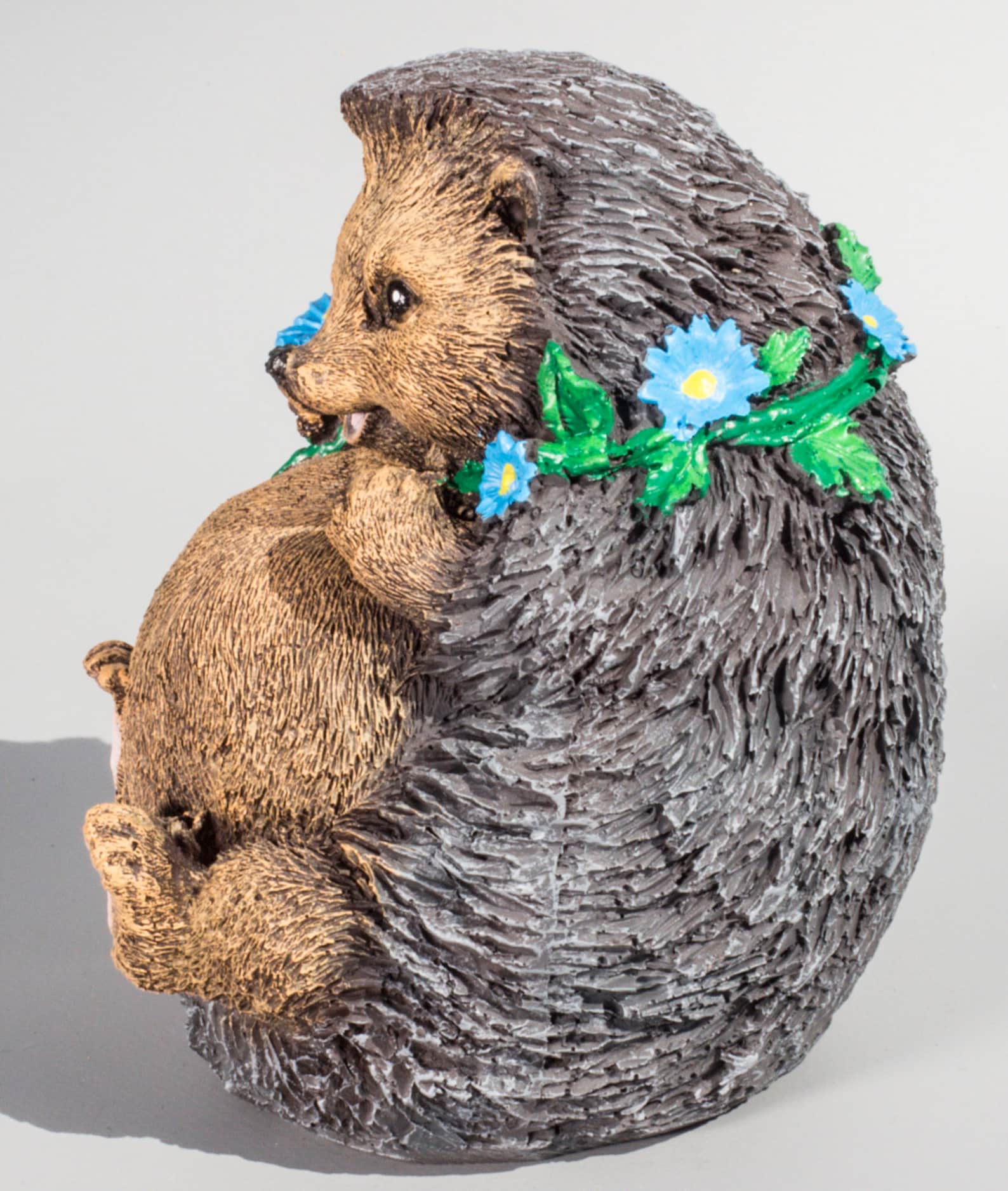 Hedgehog Ornament Figurine garden Statue Animal outdoor - Etsy