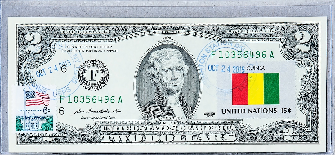 Currency Notes US *2 Dollar Bill *united States Note *federal Reserve ...