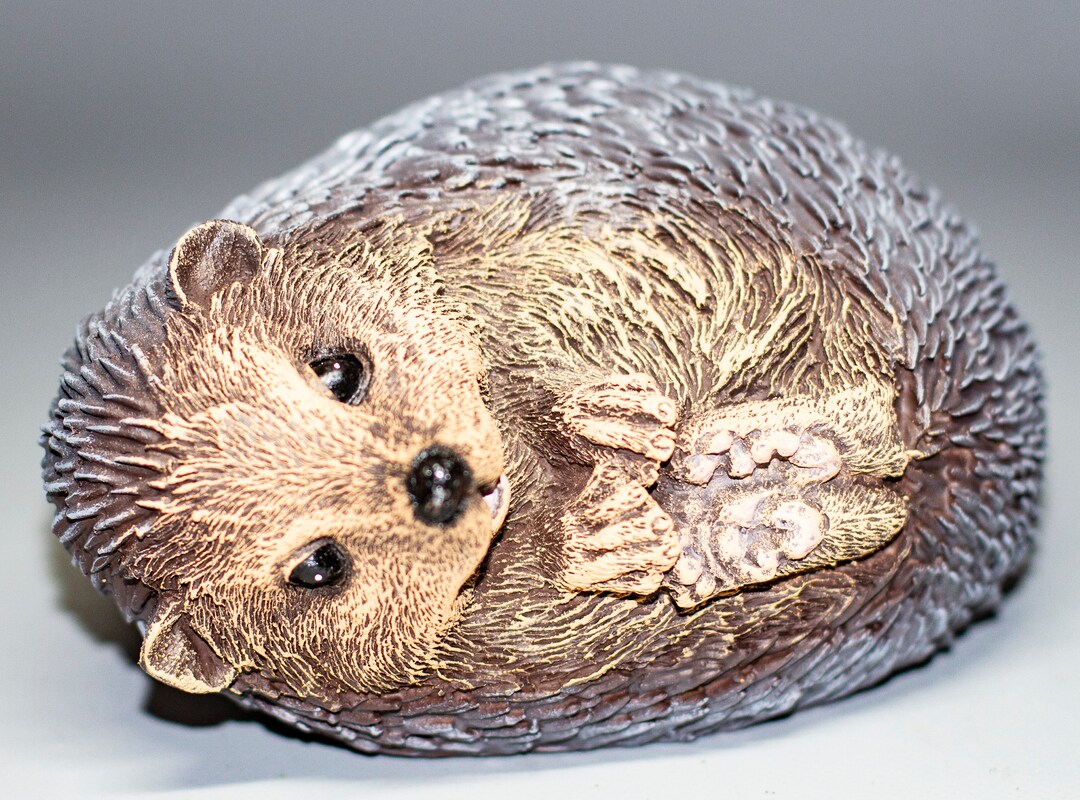 Hedgehog Statue *wildlife Sculpture *forest Animal Figurine *outdoor ...