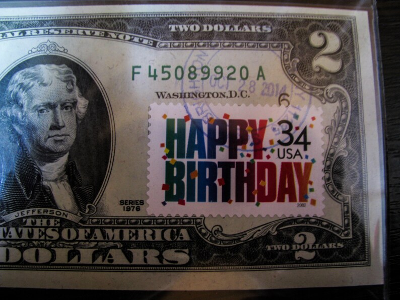 1976 Two Dollar Bill US 2 Dollar Note uncirculated Bill - Etsy