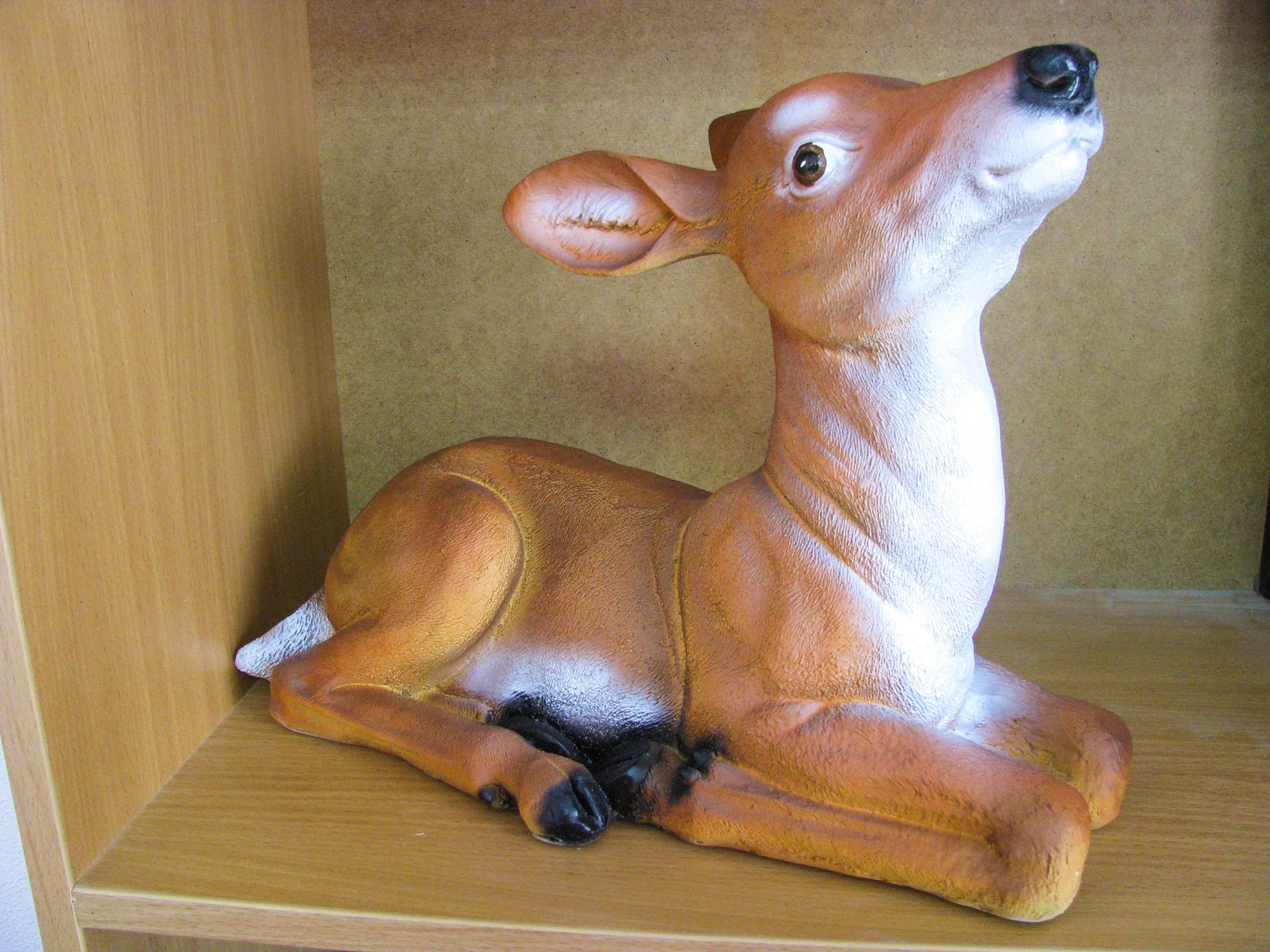 Piggy Bank coin Bank Adult fawn Deer Statue Large money Box - Etsy