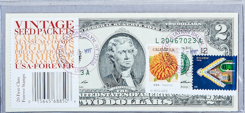 Two Dollar Note paper Money Currency federal Reserve 2 - Etsy